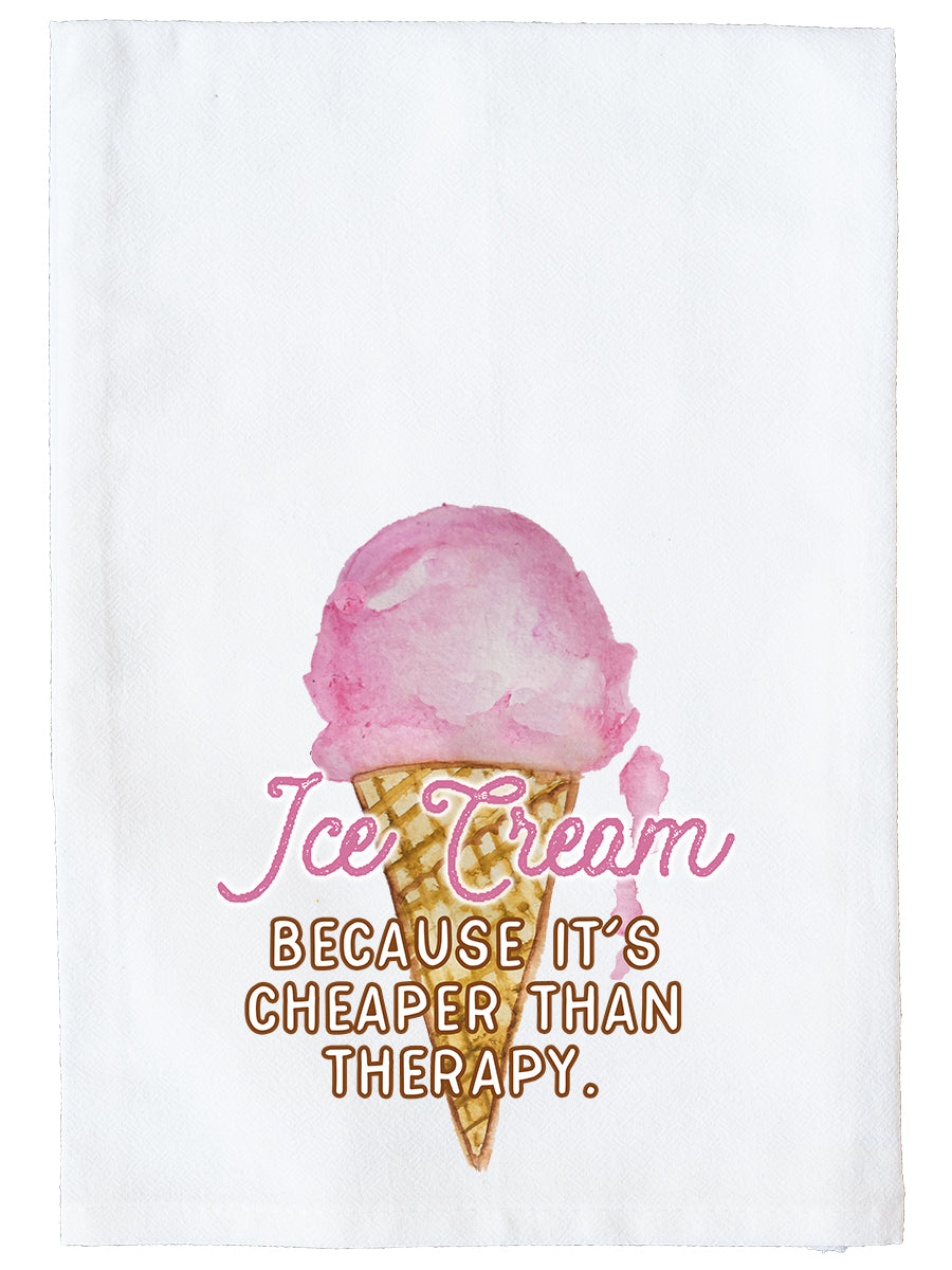 Ice Cream Therapy Kitchen Towel – KnollwoodLane